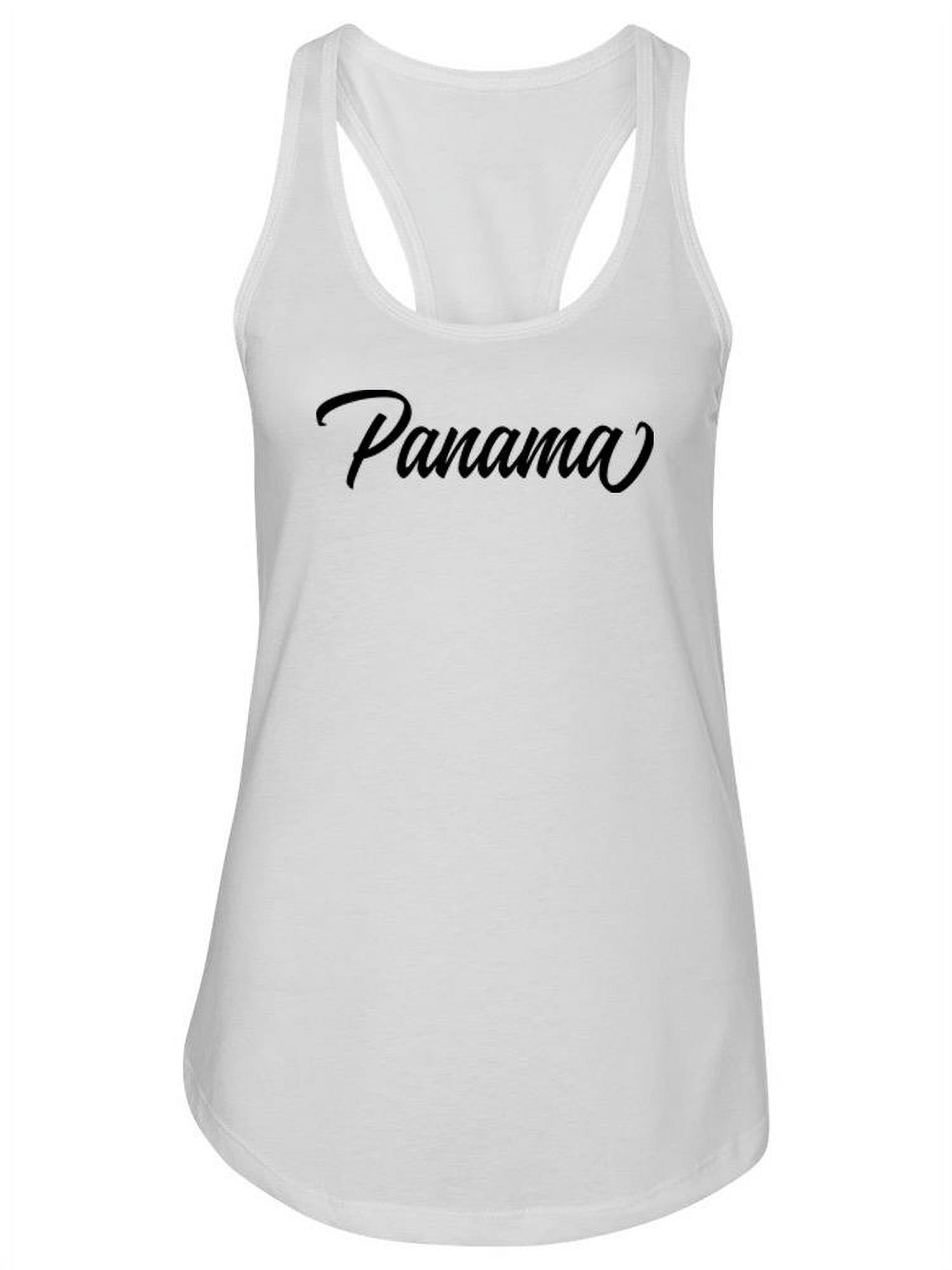Panama Cursive Tank Women -Image by Shutterstock, Female Small ...