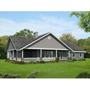 001-3369: Northwest Ranch 3 Bed, 2 Bath Luxury Home Plan, 2732 Sq Ft ...