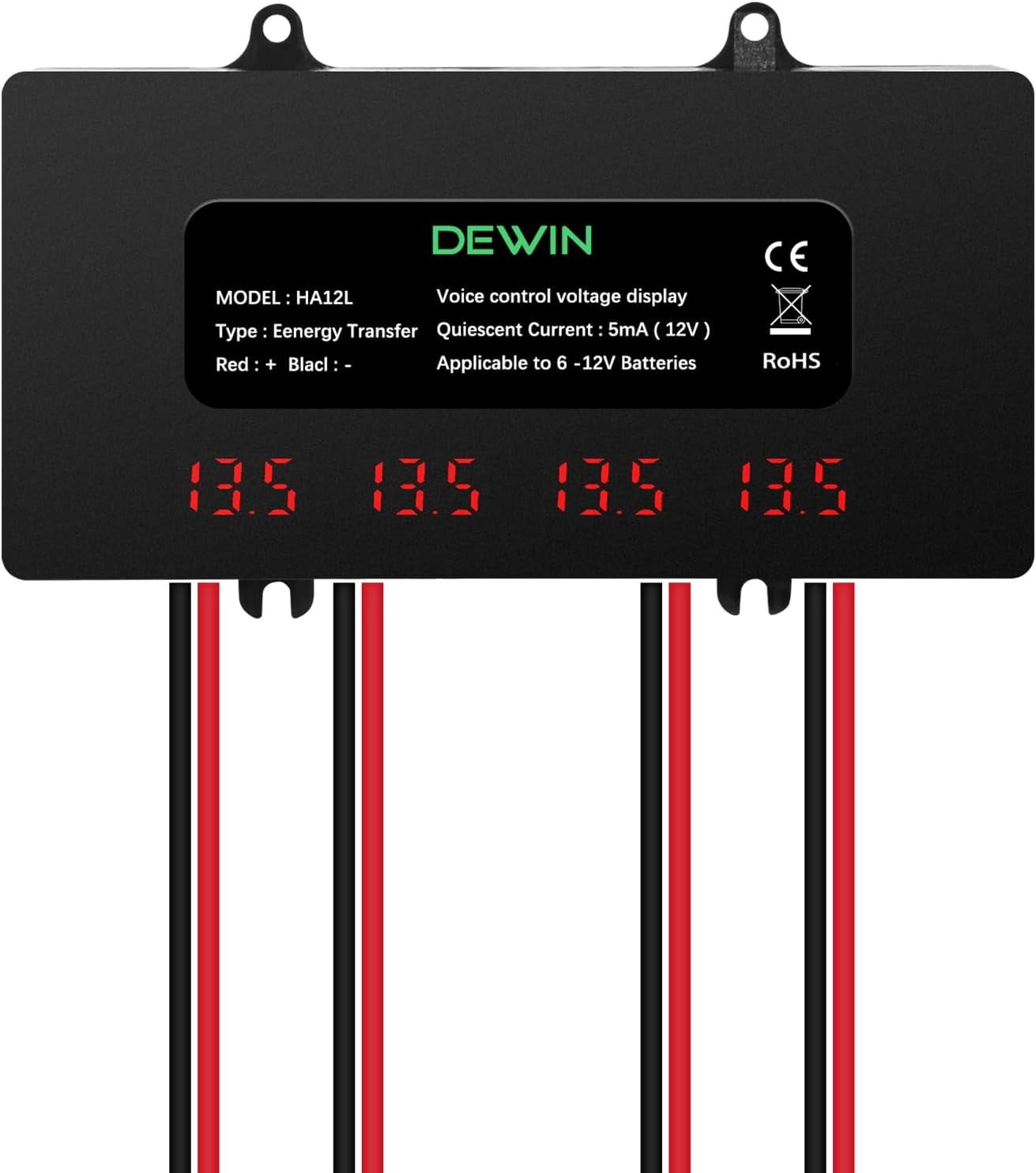 Battery Equalizer, 48V Battery Equalizer with Digital Display, Battery ...