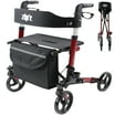 WalkMate Rollator Walker for Seniors with Cup Holder, Upgraded Thumb ...