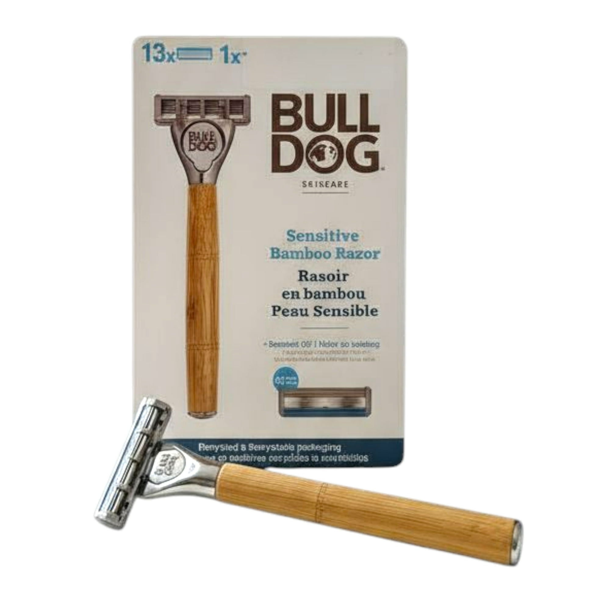 Click here for Bulldog Skincare Sensitive Bamboo Razor - Handle W... prices