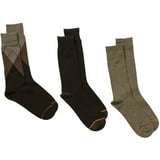 GT by Goldtoe Men's Argyle Dress Socks, 3-Pack, Assorted - Walmart.com