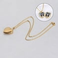 Love Heart Locket Pendants for Women Men Openable Photo Frame Picture ...