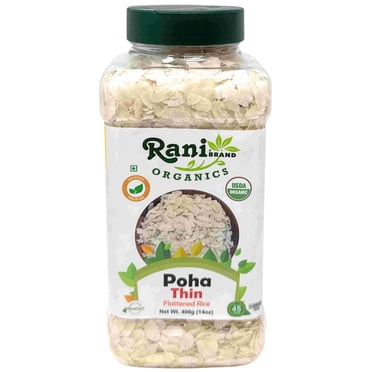 Rani Platinum White Basmati Rice Extra Long Aged 4-Pound Bag, 4lbs (1 ...