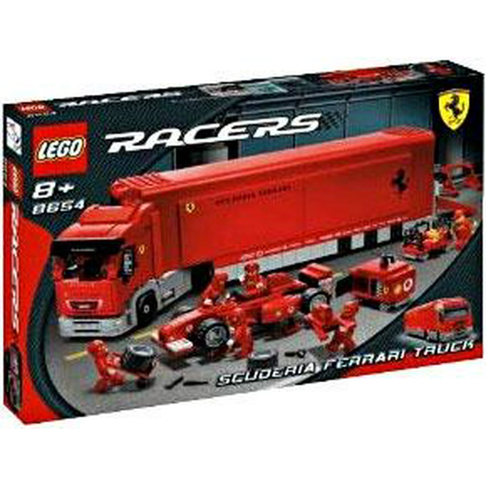 Racers Scuderia Ferrari Truck Set LEGO 8654 - Walmart.com - Walmart.com