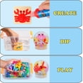 40 Colors Aqua Gel Kit for , 24 Molds, 10 Packs Calcium Powder ...