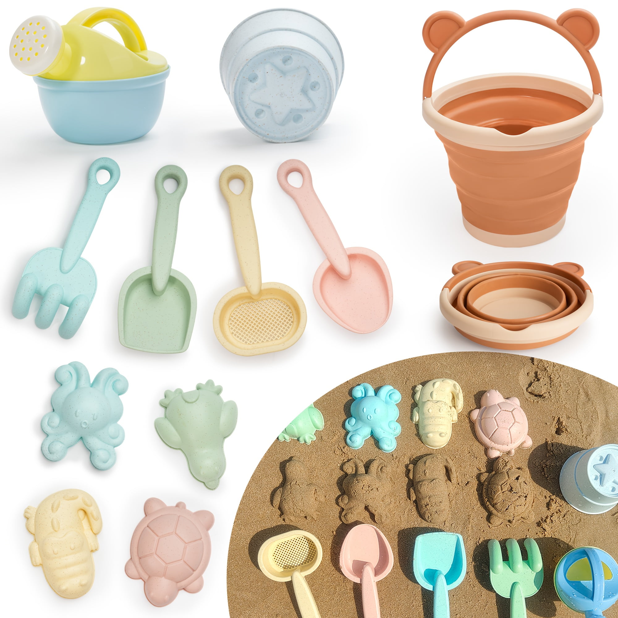 Click here for Lovever 13pcs Beach Toys Set With Water Gun - Mate... prices