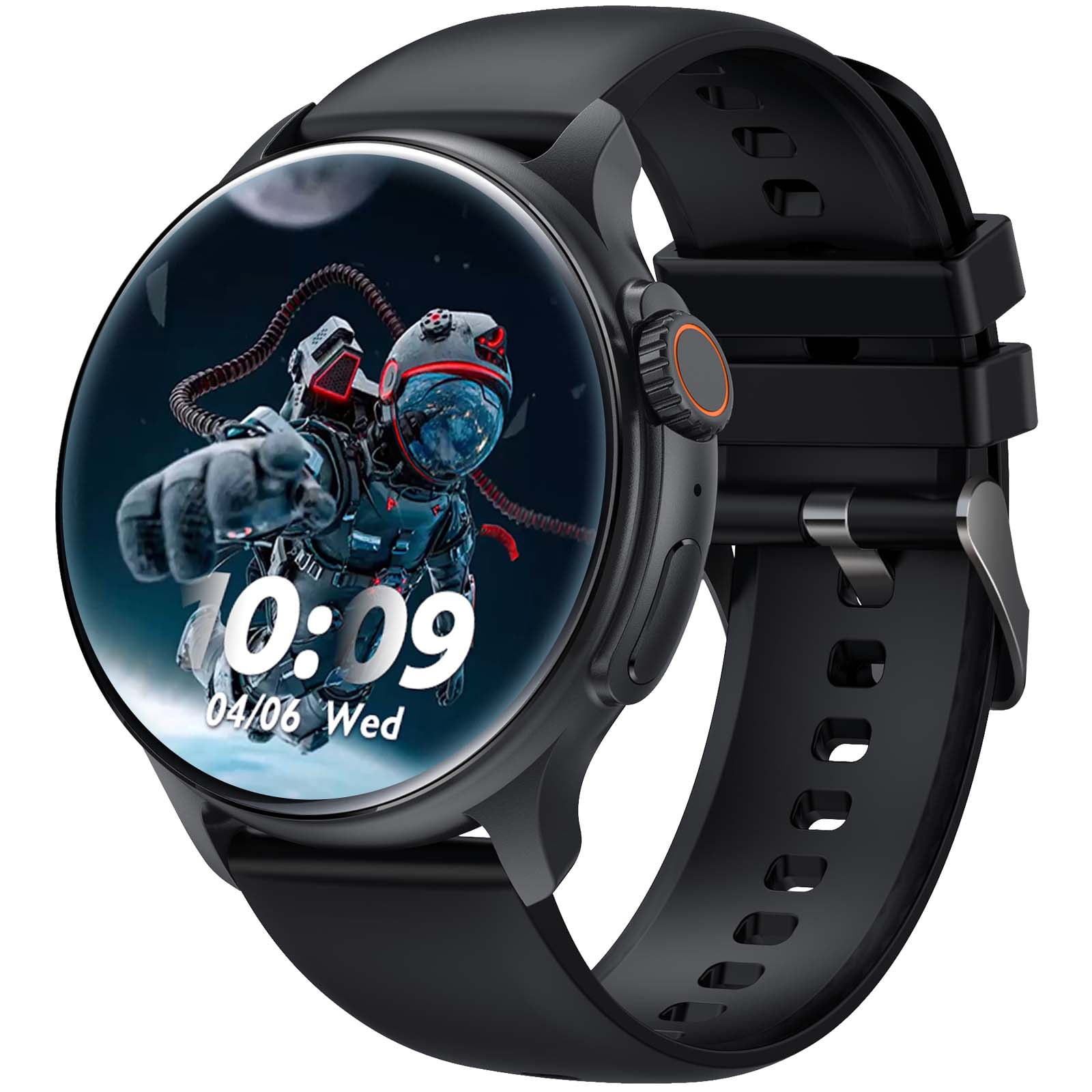 EIGIIS Smart Watch Answer Make Call AMOLED Smartwatch for Android and ...