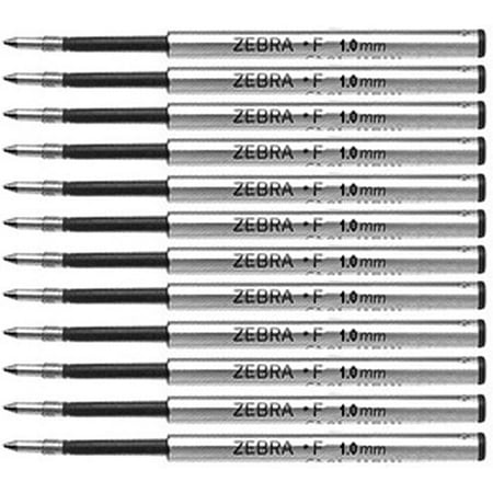 Zebra F Refill Ballpoint Pen for F-301, F-701, Expandz & Spiral. Pack ...