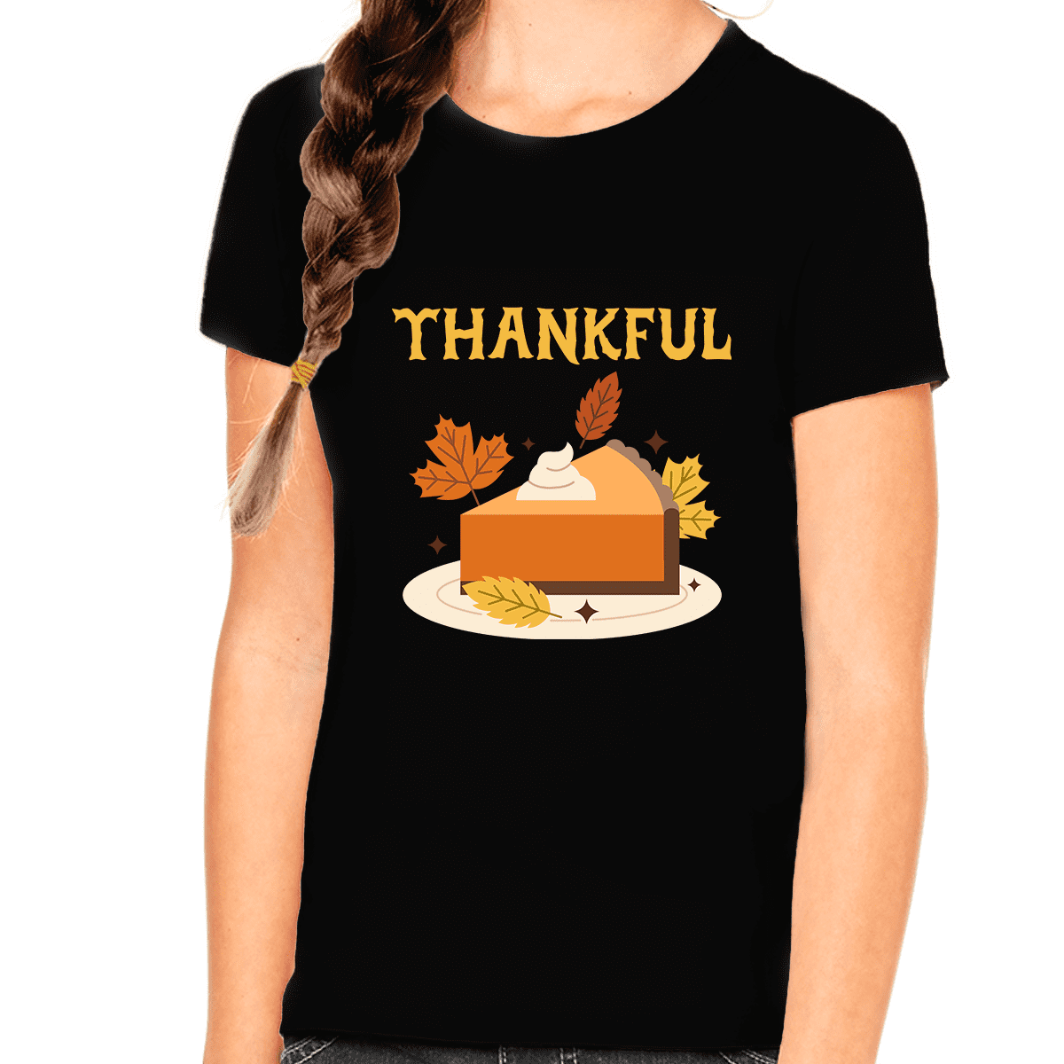 Girls Thanksgiving Shirt Turkey Shirt Thankful Shirts for Kids Fall ...