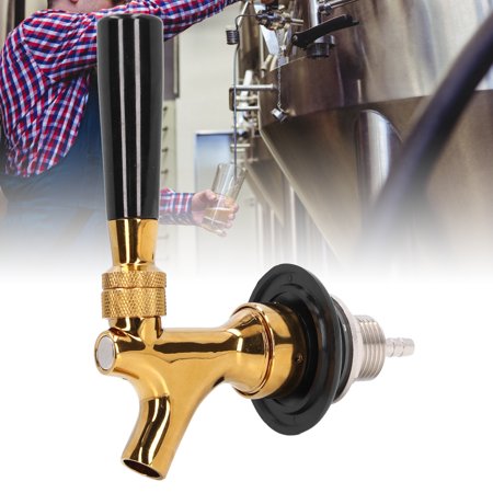 Beer Faucet - Stainless Steel Brass Beer Keg Tap For 9/12 Caliber ...