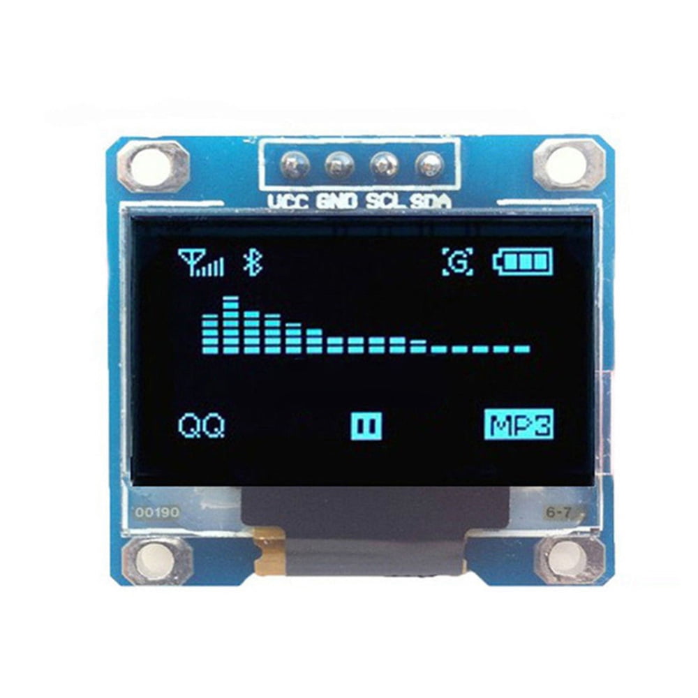 0.96inch I2C IIC Serial 128x64 Blue OLED LCD LED Nepal | Ubuy