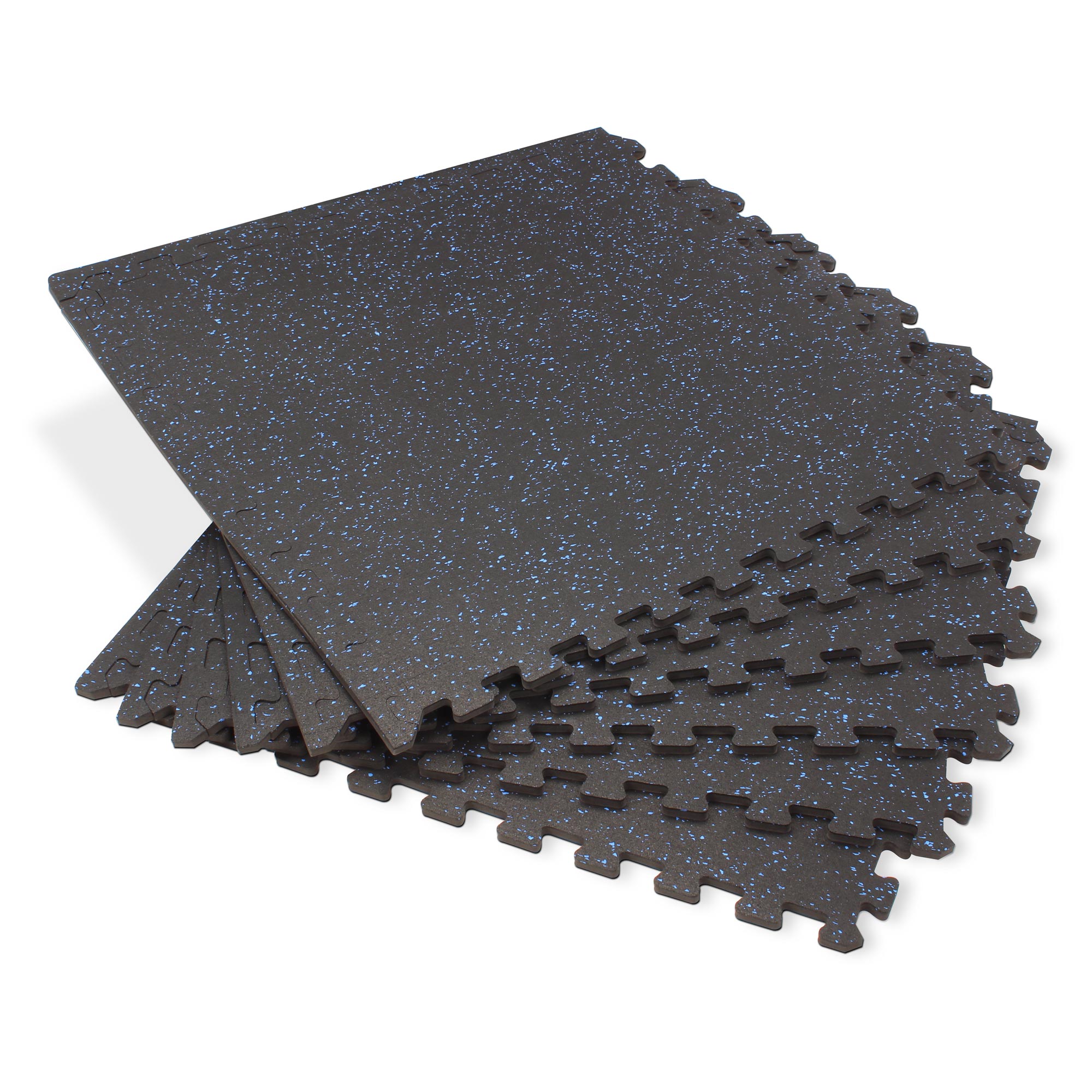 Velotas 3 8 Inch Thick Interlocking Rubber Personal Fitness Mat EVA