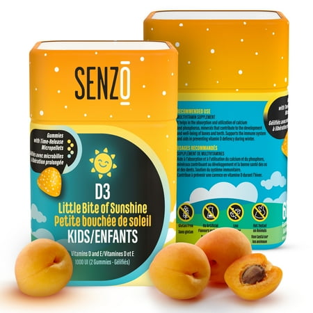 SENZO D3 KIDS GUMMIES - Little Bite of Sunshine | Walmart Canada