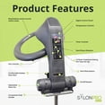 SalonPro Orbiting Halo Infrared Hair Dryer Color Processor – Rolling ...