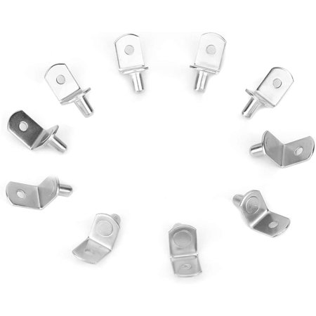 10pcs Shelf Pins Kit Shelf Support Pegs Cabinet Shelf Furniture Bracket ...