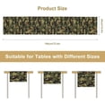 Camouflage Table Runner, Forest Teens Camo Army Camouflage Table Cloth ...