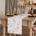 Cartoon Cats Table Runner Cute Animals Music Love Heart Tablerunners 13 ...