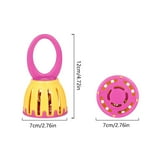 Kids Hand Bells Children Handheld Cage Bells Handle Style Detachable ...