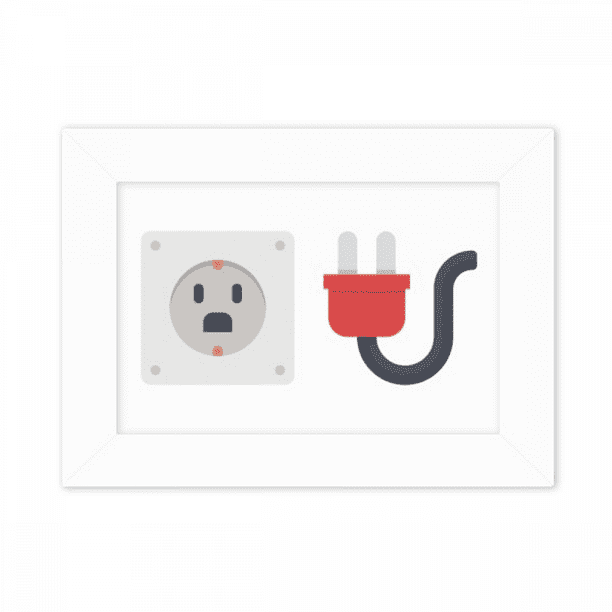Plug Socket Circuit Diagram Pattern Photo Mount Frame Picture Art ...