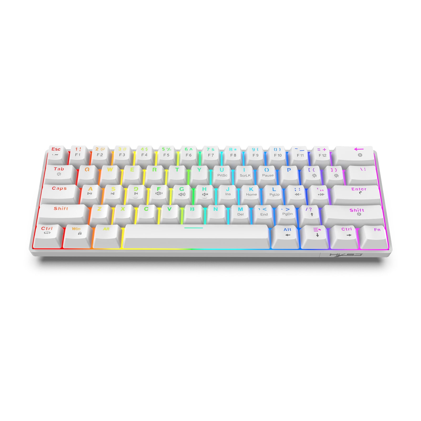Keyboard,60% Wired Laptop Wired Office Pc Red Switch V900 60% Wired ...