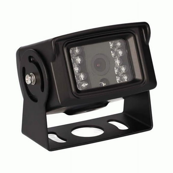 Voyager VCMS17B Rear Mount RV Camera, LED Low-Light, Built-In Mic ...