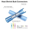 620 count Heat Shrink Wire Connectors - Insulated Electrical Terminals ...