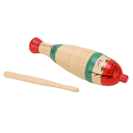 Fish Drum Sticks Instrument Toys, Rhythmic Spiral Full Tone Fish Drum ...