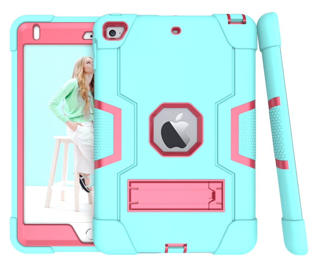 iPad Mini 5 Case (2019) Shockproof, iPad Mini 4 Case, Allytech Silicone ...