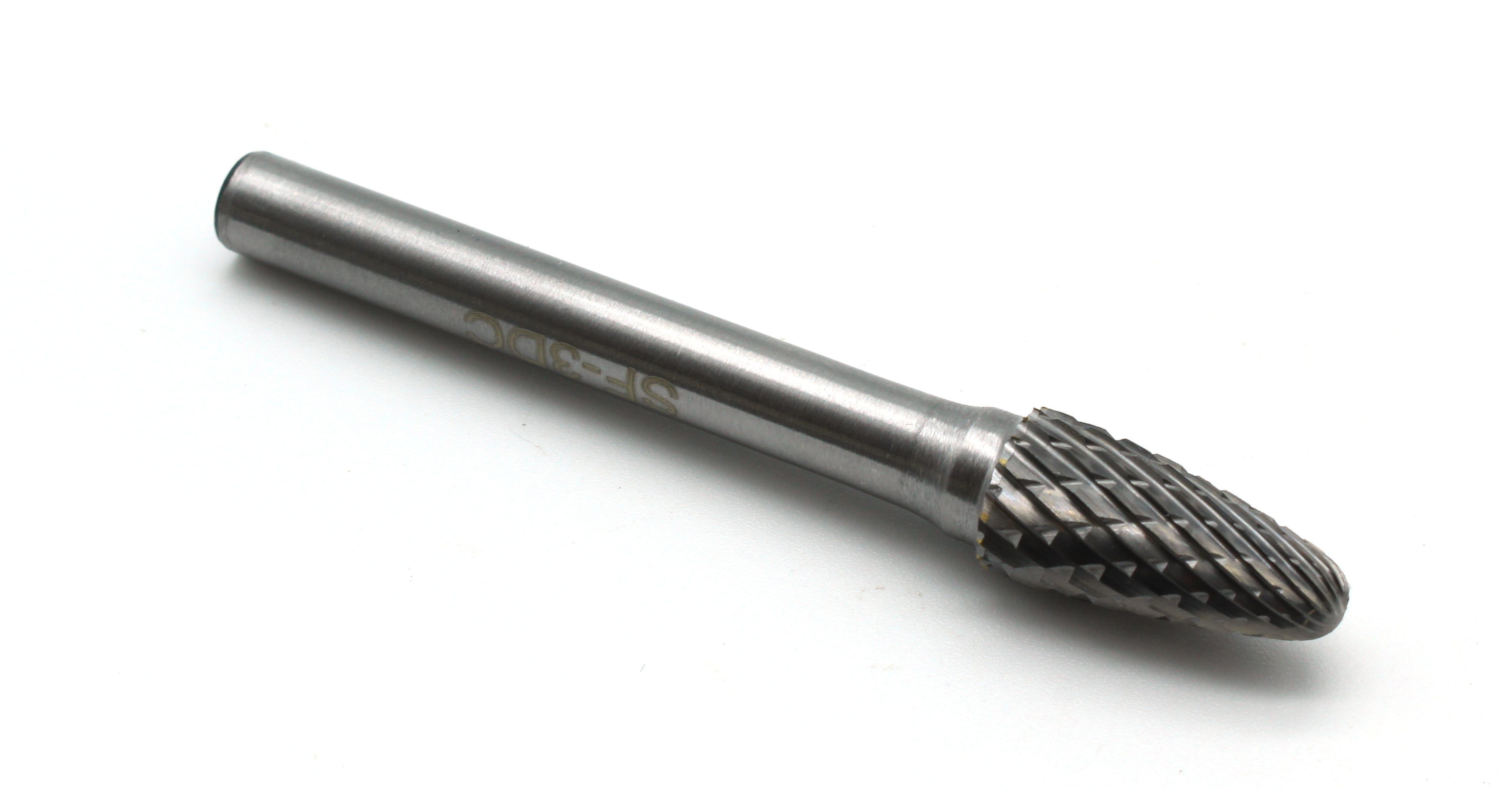 TEMO SF-3 Double Cut Carbide Rotary Burr File, 3/8 Inch (9.5 mm) Head ...