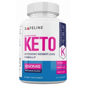 SLIMQUICK Pure Keto Extra Strength Weight Loss Capsules for Women, 60 ...