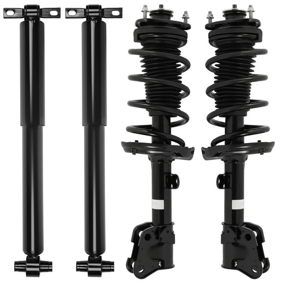 AUTOMUTO Front and Rear Pair Complete Struts Spring Assembly Shock ...