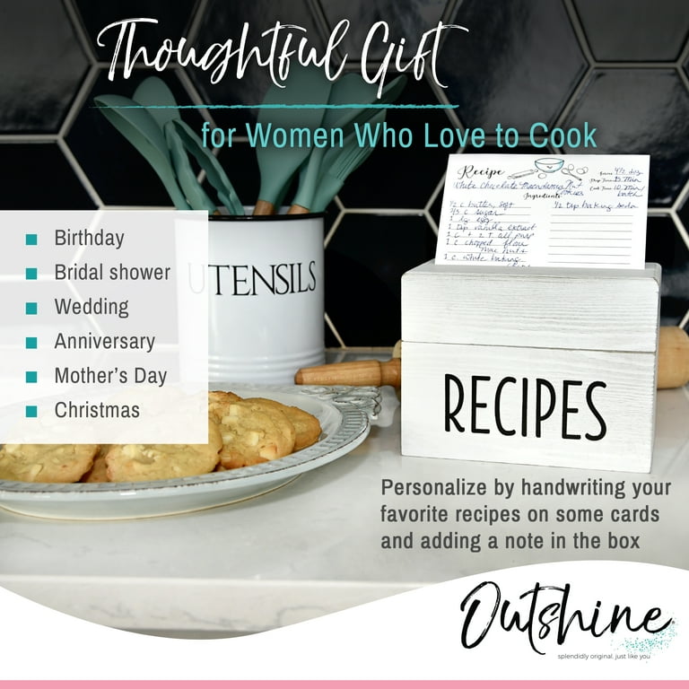 Watercolor Recipe Dividers 24 Recipe Card Dividers 4x6 With Tabs ...