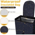 Foldable Stair Climbing Shopping Cart with Insulated Bag for Grocery ...