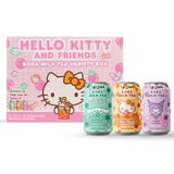 Asha Hello Kitty Boba Milk Tea Cans 10.5 fl oz Pack of 12 with Thai Tea ...