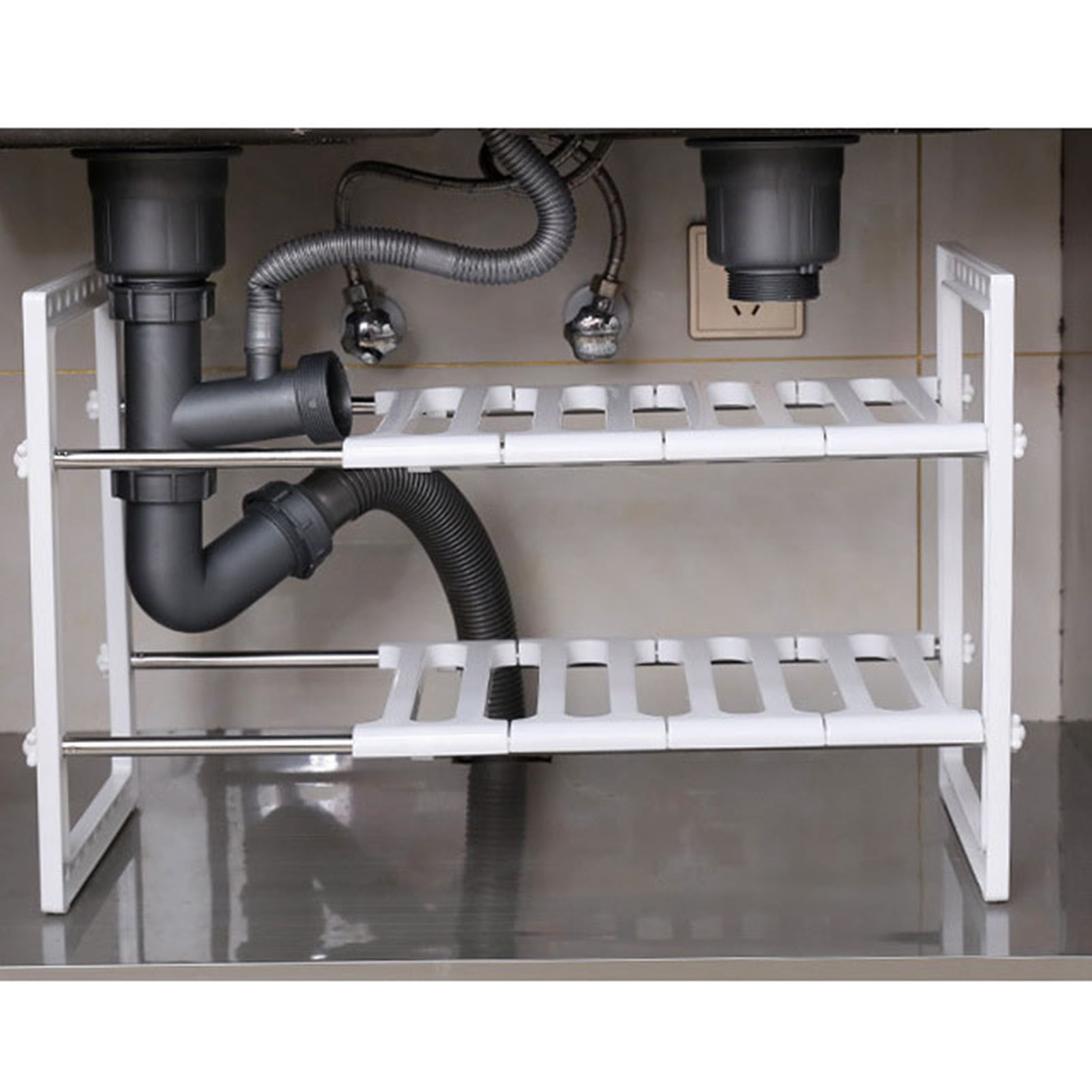 Click here for Zaqw Under Sink Storage Shelf  Stainless Steel Ret... prices