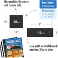 MESS Labels for Office Kitchen Food Organization | Walmart - Walmart ...
