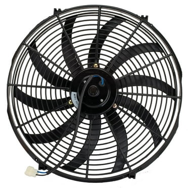 B&M 70298 Cooler, Medium Hi Tek Cooling System with Fan, 350 CFM Rating ...