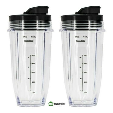 Nutri Ninja Cups with Sip & Seal Lids - Set of 2 24oz - Walmart.com