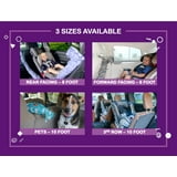 The Noggle - Air Vent Extender Hose, 8ft Black Ice for Car Seat Comfort ...