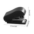 Mini Stapler With Staple Small Hand Stapler Never Jam Supplies Craft ...