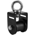 Lifting Rope Pulley Bearing Block Pulley Wheel Portable Heavy Duty Mute ...