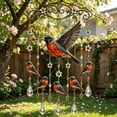 2026 Graceful Hummingbird Wind Chime, Wind Chimes for Outside, Stained ...