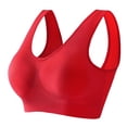 Bras for Women Full Coverage High Impact Sports Yoga Wireless lettes ...