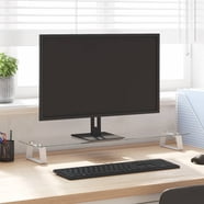 Quartet Glass Desktop Monitor Riser with Dry-Erase Board Adjustable ...