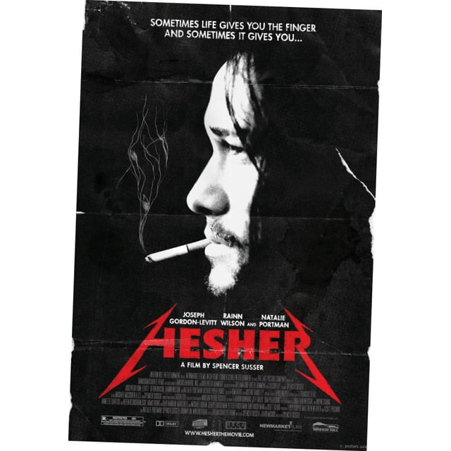 Hesher Poster Metal Sign 8Inx 12In Art Print On Metal 8x12 Multi-Color ...