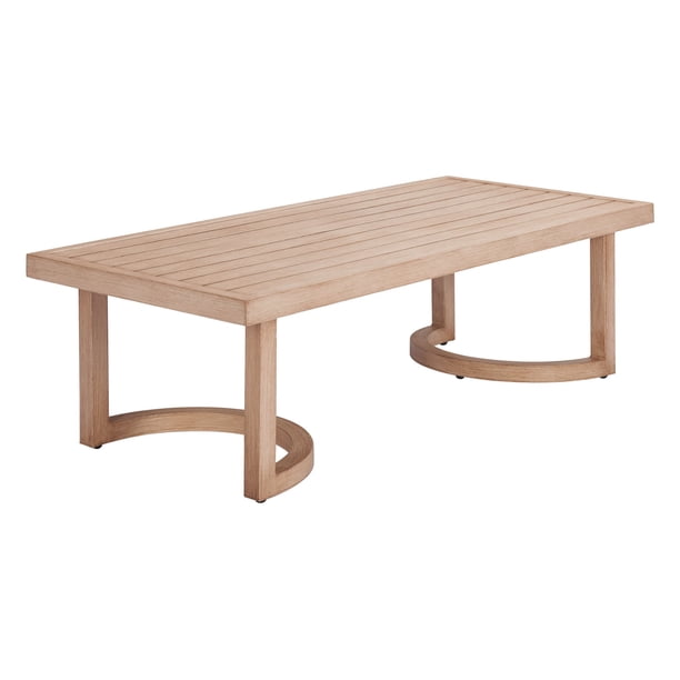 Mesa de Centro Exterior Leto Natural Kessa Muebles | Bodega Aurrera en ...