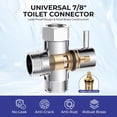 Handheld Bidet Sprayer for Toilet, 7/8" Stainless Steel Bathroom Bidet ...