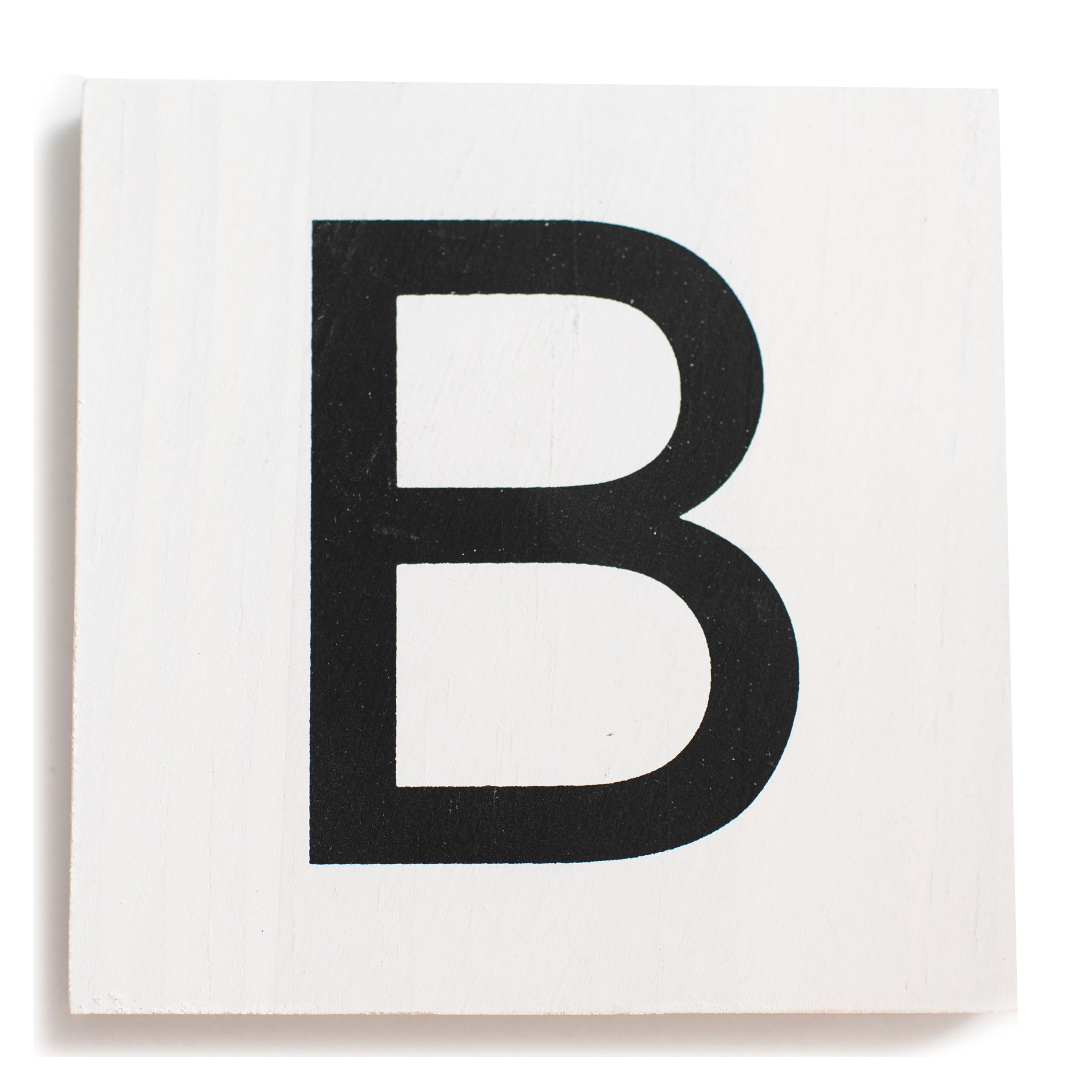 Stiles Crossword Letter Tiles, Wooden Wall Decor, 3.5 Inch, White ...