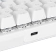 Mechanical Keyboard 68 Keys RGB Backlight Compact Wired Keyboard, Blue ...